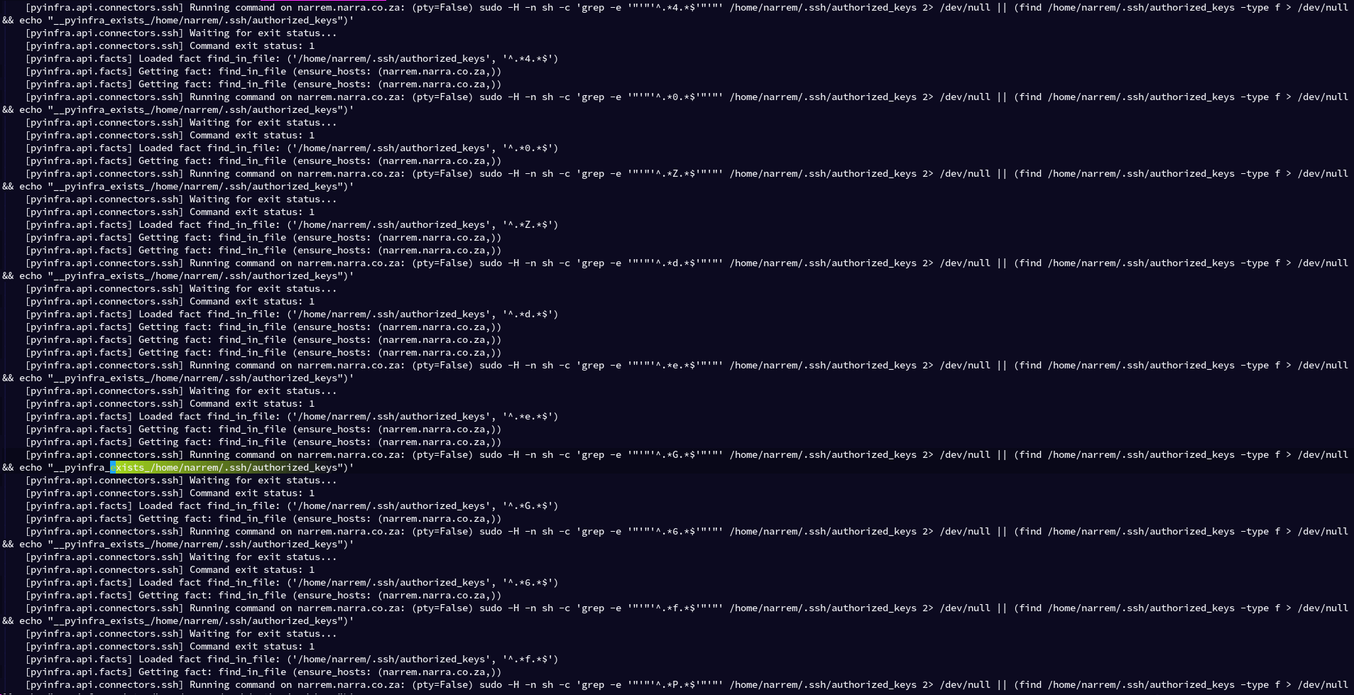 Fix support `use_sudo_password` in facts · Issue #345 · pyinfra-dev/pyinfra · GitHub