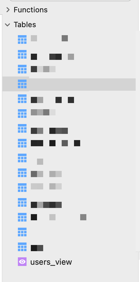 [enhancement] separate section for views & data types just like tables & functions · Issue #2215 ...