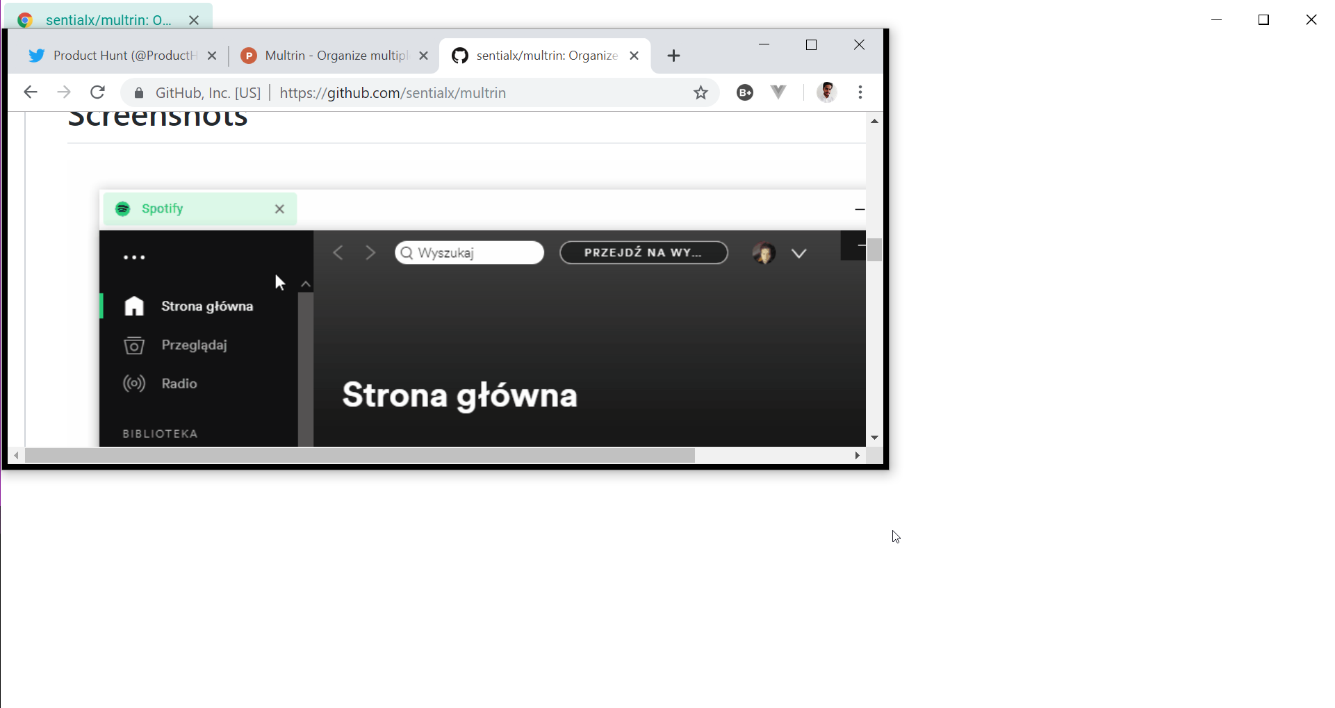 Chrome window doesn't scale to 100% in size · Issue #4 · sentialx/multrin · GitHub