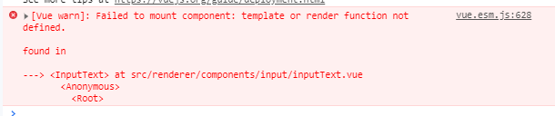 Vue component Error: Failed to mount component · Issue #6932 · storybookjs/storybook · GitHub