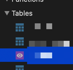 [feature request] Separate section for views · Issue #2165 · TablePlus/TablePlus · GitHub