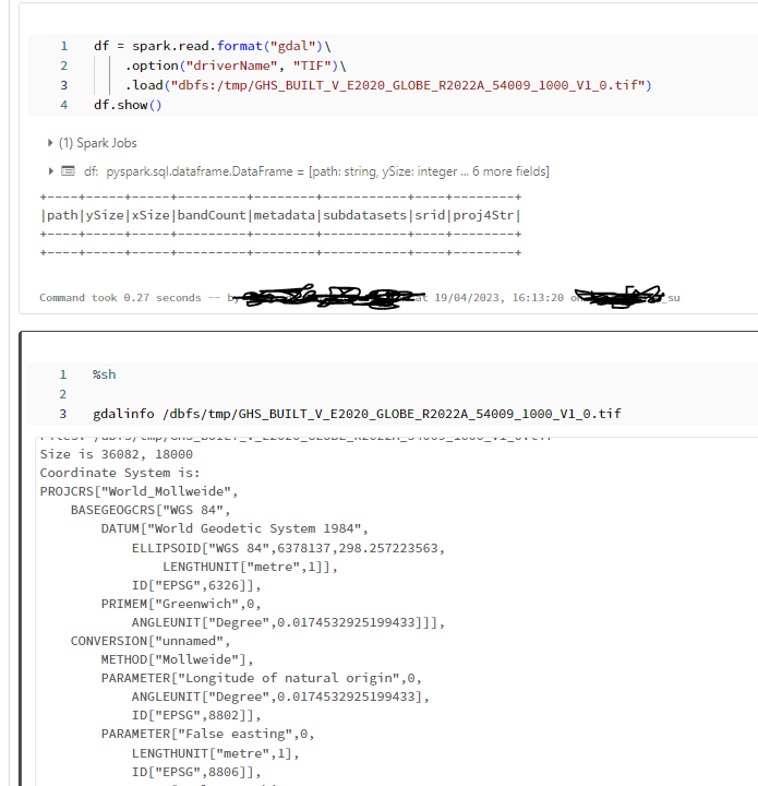 GDAL read is empty? · Issue #350 · databrickslabs/mosaic · GitHub