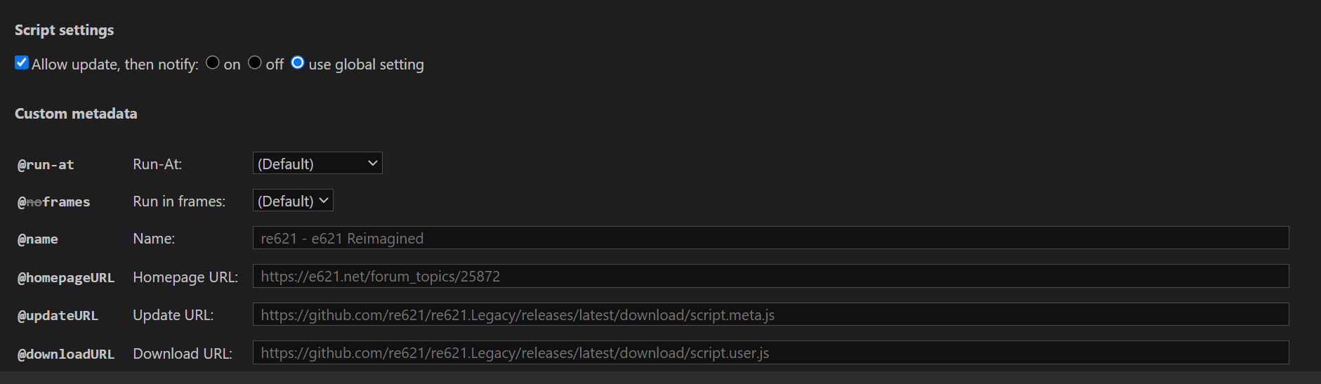 [BUG] Unable to update userscripts from GitHub release assets · Issue #1673 · violentmonkey ...