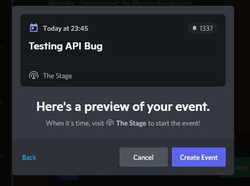 404 When Trying To Create Guild Events · Issue #3717 · discord/discord ...