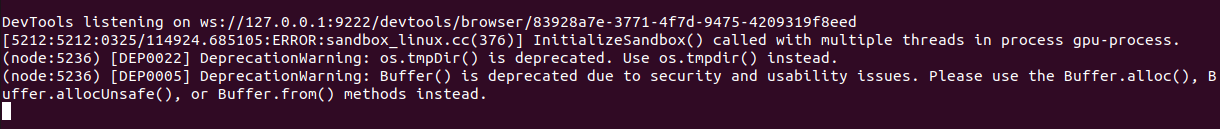 Errors in Linux Ubuntu 19.10 Terminal · Issue #1220 · popcorn-official ...