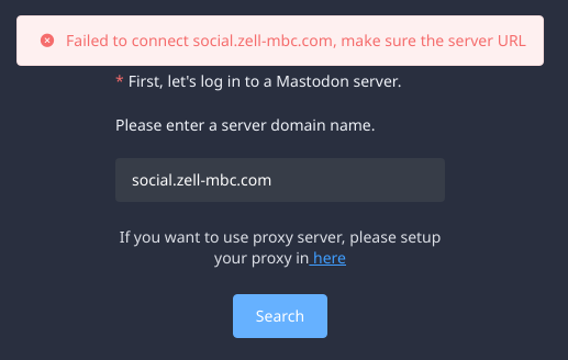 Unable to connect to my self hosted Pleroma instance · Issue #1284 · h3poteto/whalebird-desktop ...