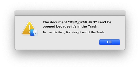 Trying to open file in trash should display error message · Issue #1129 ...