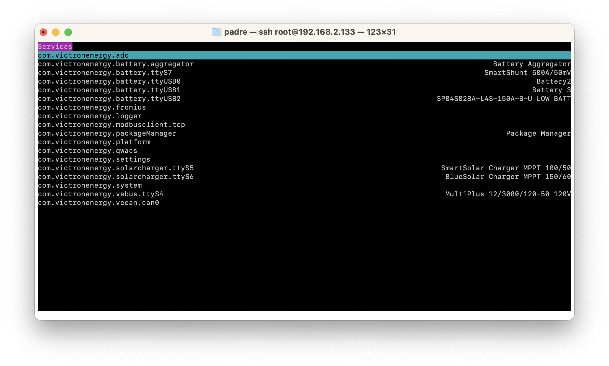 Batteries not found · Issue #45 · Dr-Gigavolt/dbus-aggregate-batteries · GitHub