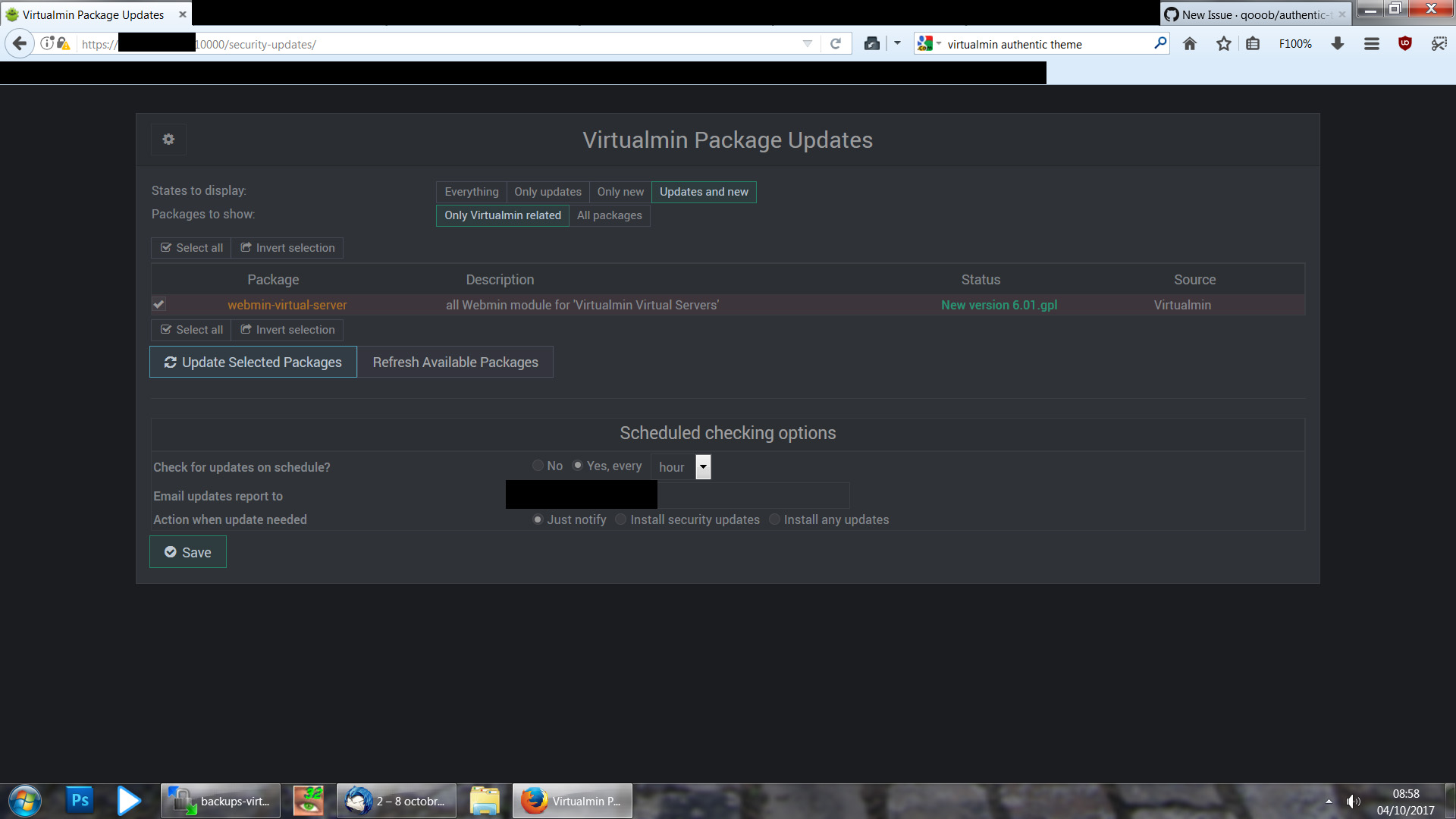 Theme: Display left menu when opened from links · Issue #841 · webmin/authentic-theme · GitHub