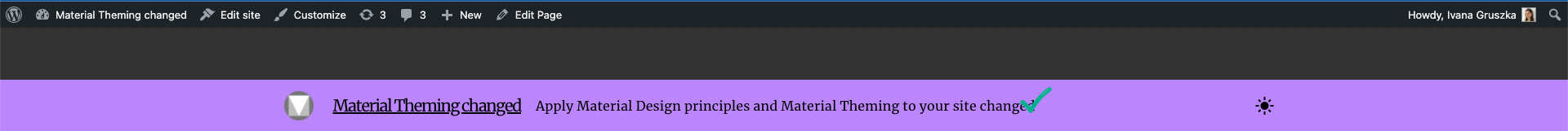 [FSE] SubTitle Block for Header · Issue #231 · material-components/material-design-for-wordpress ...