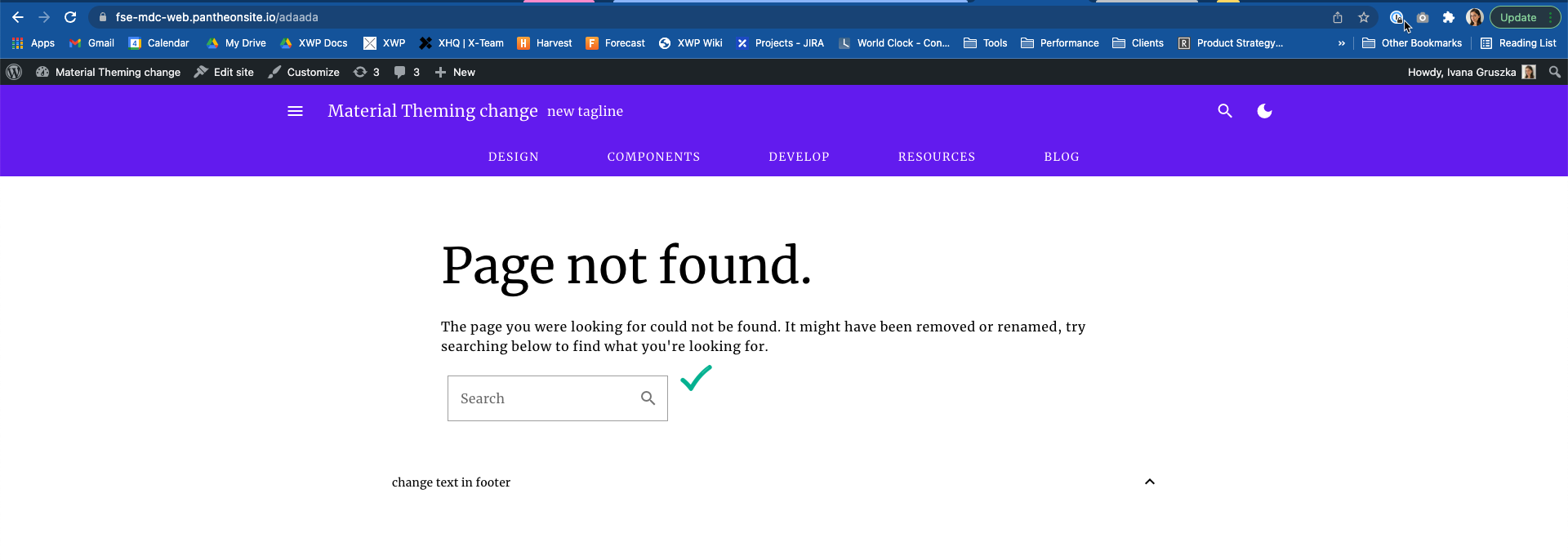 FSE - Search block · Issue #226 · material-components/material-design ...