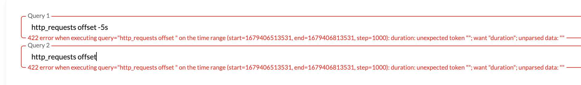 Vmui Error Is Displayed For Wrong Query · Issue 3987 · Victoriametricsvictoriametrics · Github