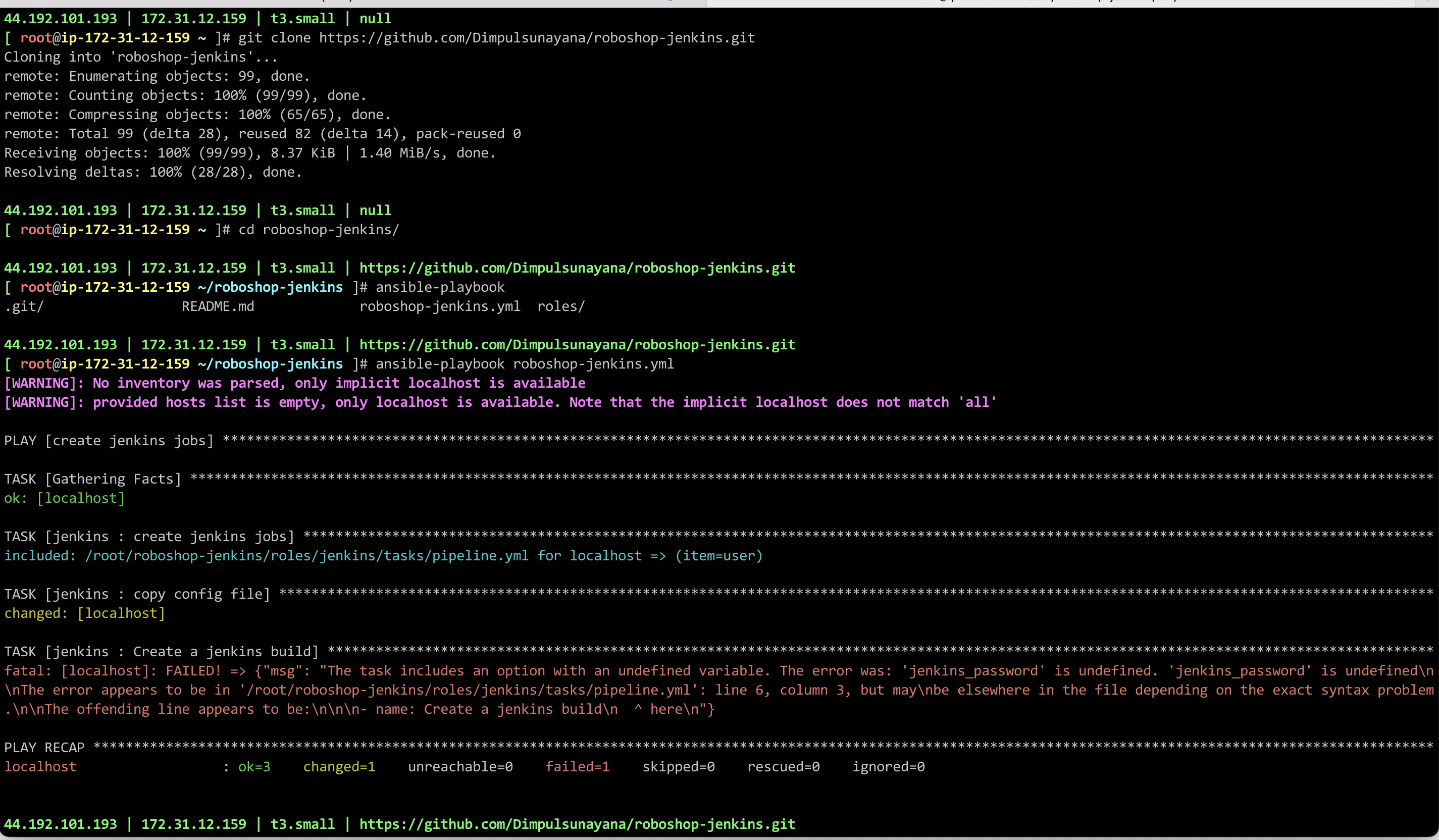 unable to create jobs in jenkins · learndevopsonline learndevopsonline · Discussion #13 · GitHub