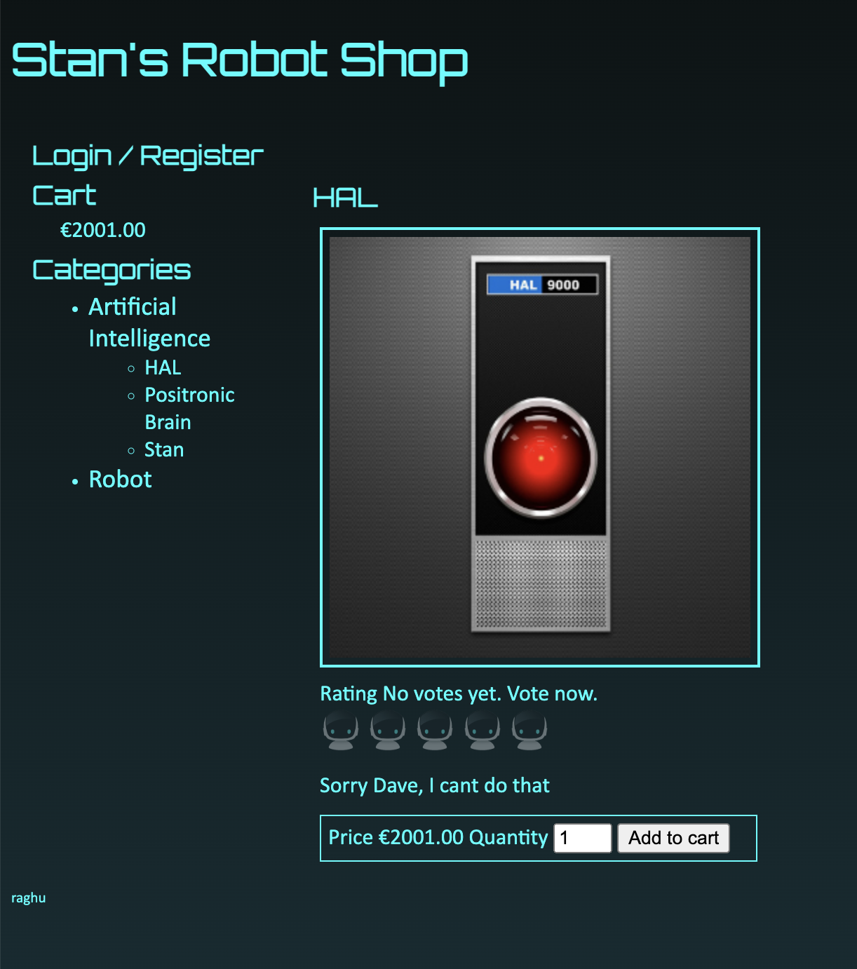 ERROR [object Object] - Error adding in Cart · learndevopsonline learndevopsonline · Discussion ...