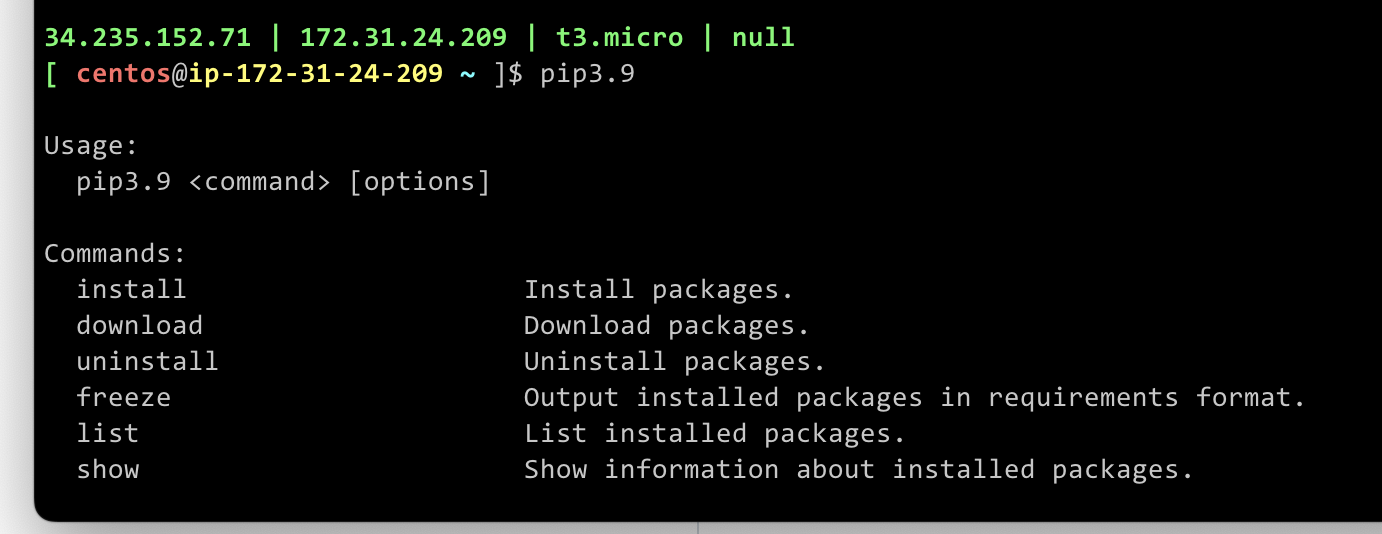 Ansible error: i'm unable to install pip in my ansible (while installing ansible ...