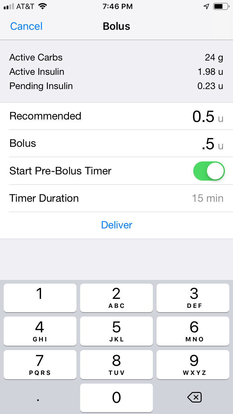 Feature Request: Pre-bolus alarm · Issue #979 · LoopKit/Loop · GitHub