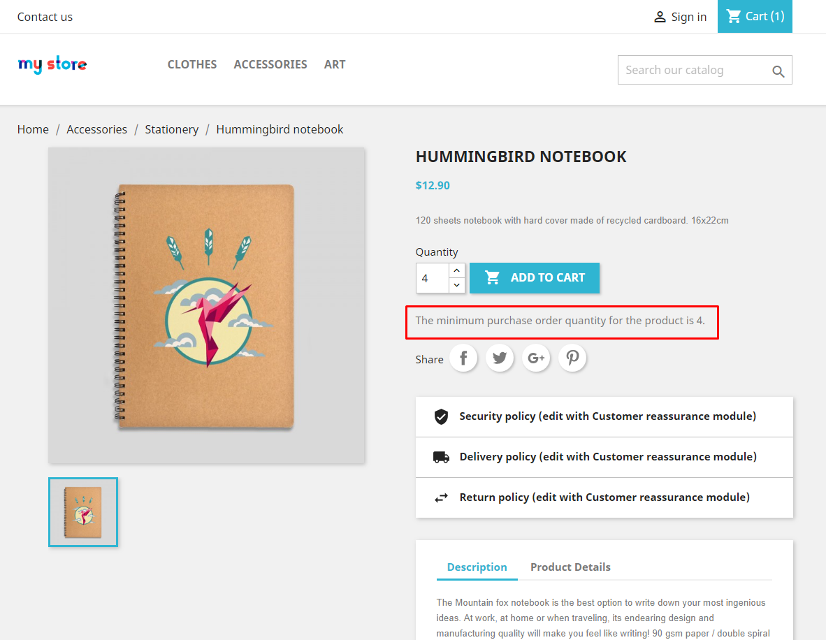 Minimum Quantity For Sale Bug · Issue 10162 · Prestashop Prestashop · Github
