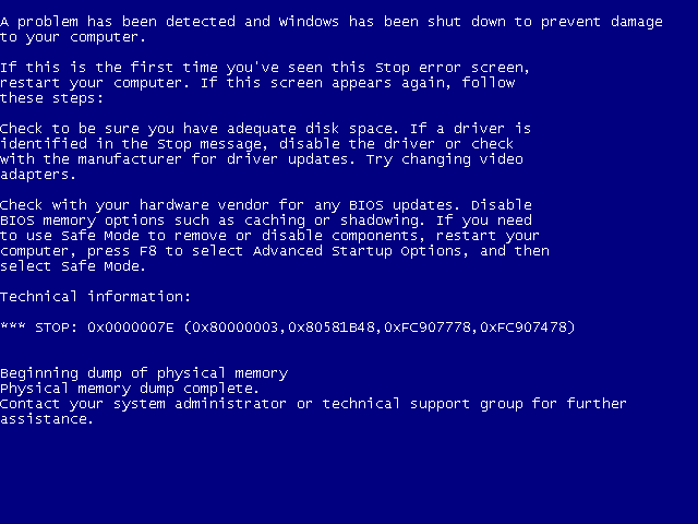 WinXP checked/debug build BSODs during setup · Issue #2106 · 86Box ...