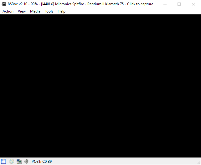 Micronics Spitfire doesn't start up properly · Issue #990 · 86Box/86Box ...