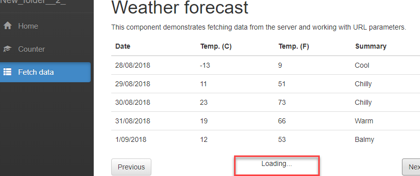 Slow Data Fetching In Asp Core React Redux Template In Vscode · Issue