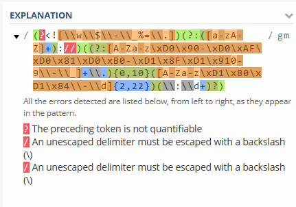 SyntaxError: invalid regexp group · Issue #80 · evgeny-nadymov/telegram-react · GitHub
