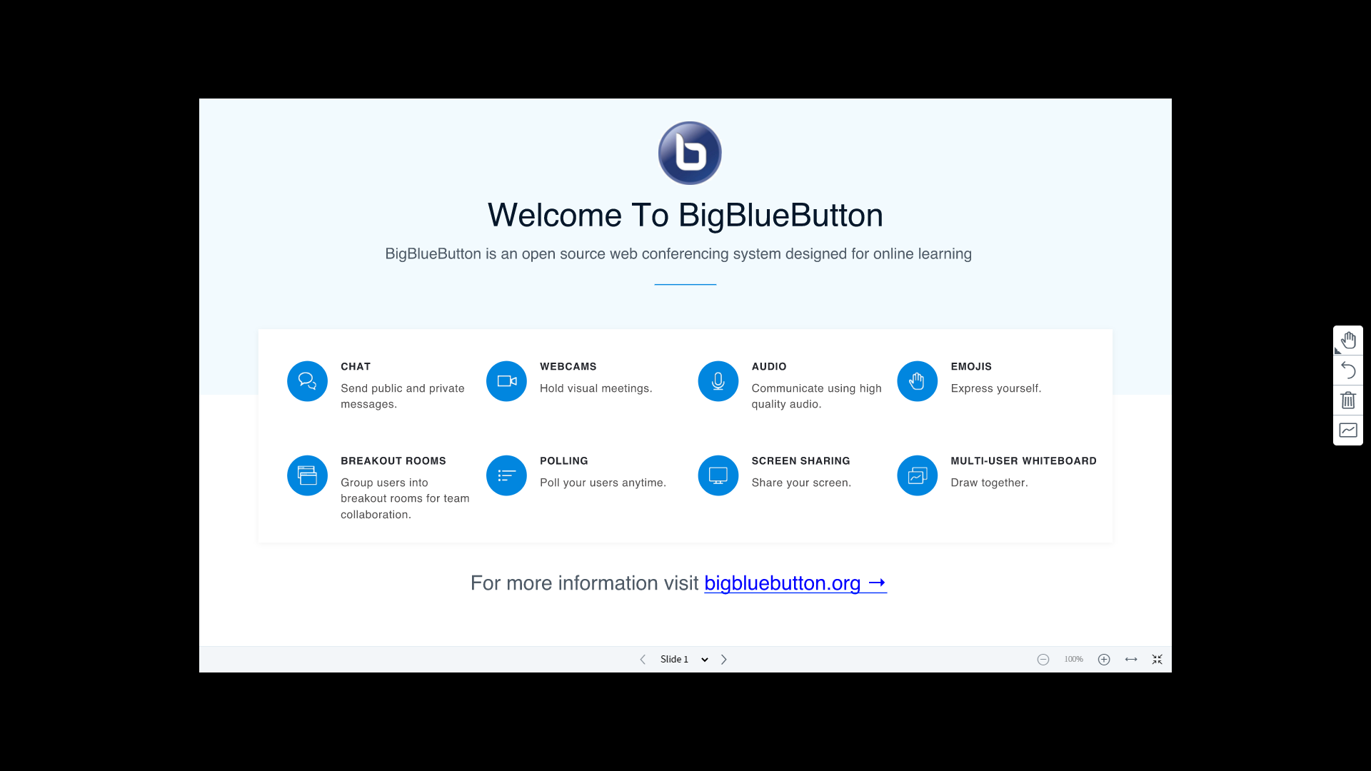 HTML5 client in 2.3-dev does not display presentation fullscreen · Issue #11092 · bigbluebutton ...