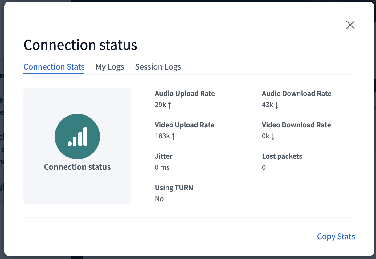 Jitter and Lost Packets always 0 · Issue #14275 · bigbluebutton/bigbluebutton · GitHub