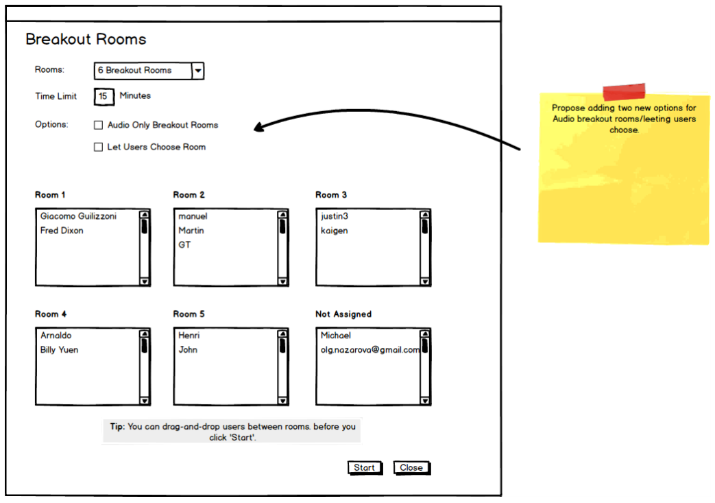 Audio only breakout rooms · Issue #4047 · bigbluebutton/bigbluebutton ...