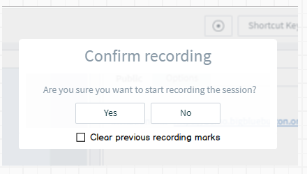 Add option to clear previous recording marks · Issue #5361 ...