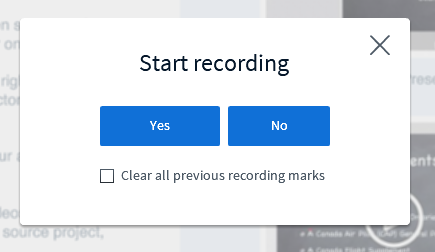 Add timer to the left of the Start/Stop recording button · Issue #5534 ...