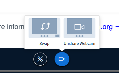 Unshare webcam should have '/' through the logo · Issue #6315 ...