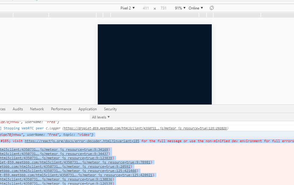 BigBlueButton HTML5 client exceptions · Issue #7006 · bigbluebutton/bigbluebutton · GitHub