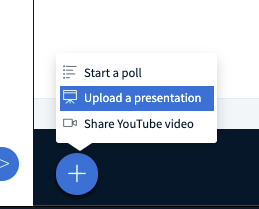 Rename "Upload Presentation" to "Upload/manage presentations" · Issue #7688 · bigbluebutton ...