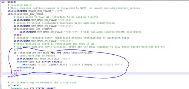 [OpenVINO-EP] Windows Build broken for Debug Mode · Issue #9122 · microsoft/onnxruntime · GitHub