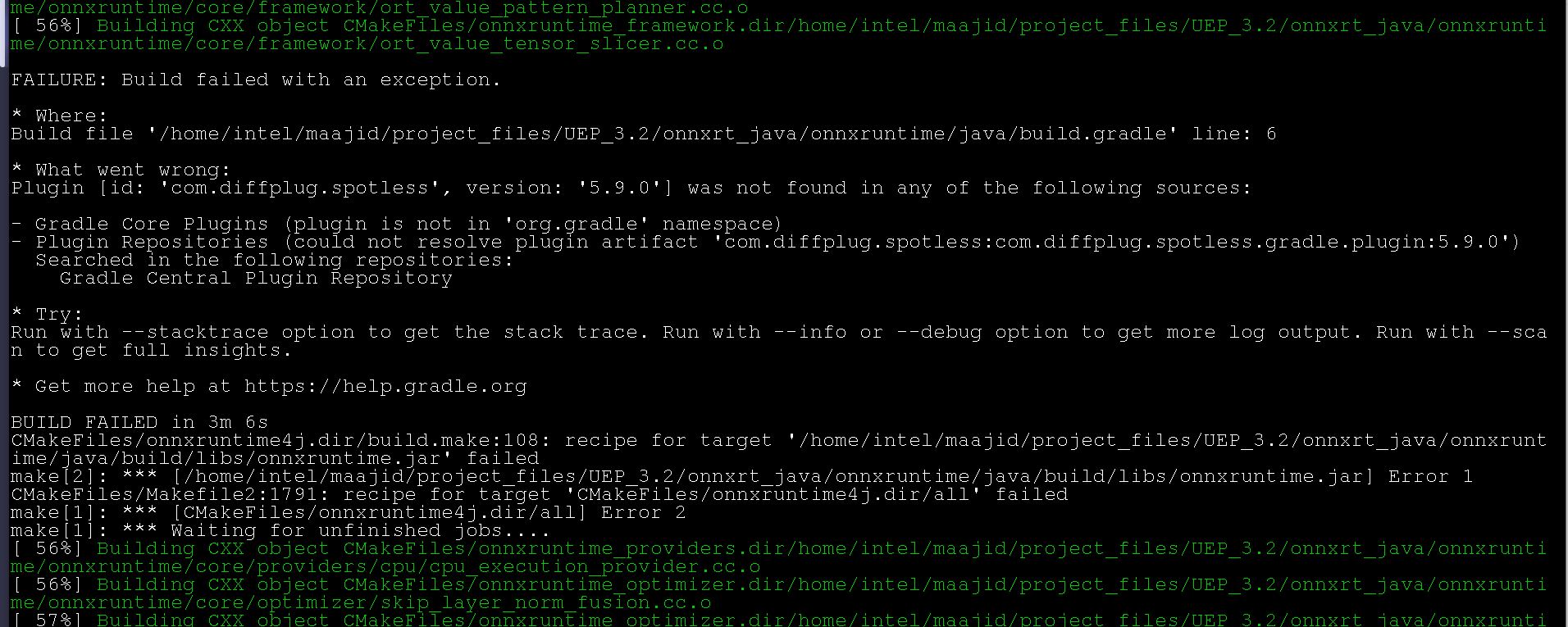 [ORT JNI] OpenVINO EP cannot be added into session options · Issue #9111 · microsoft/onnxruntime ...