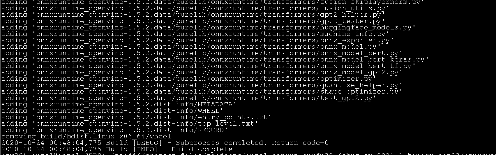 Set provider with openvino · Issue #5528 · microsoft/onnxruntime · GitHub