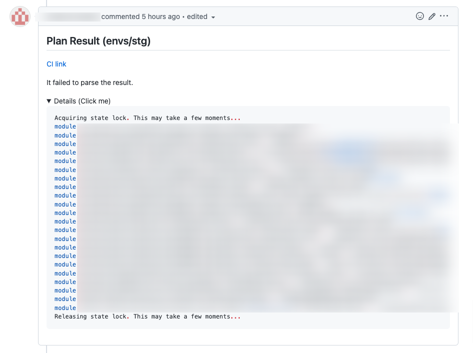 [feat] Support Terraform >= 1.4.0 · Issue #685 · suzuki-shunsuke/tfcmt · GitHub