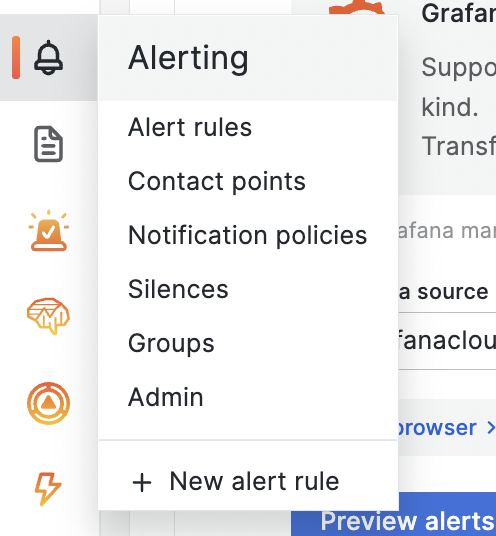 When creating new recording rule, button shows "Preview alerts" · Issue #60144 · grafana/grafana ...