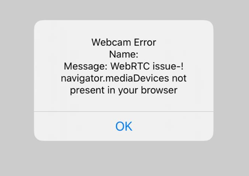 WebRTC Issue - Navigator.MediaDevice is not presented in your device. · Issue #463 ...