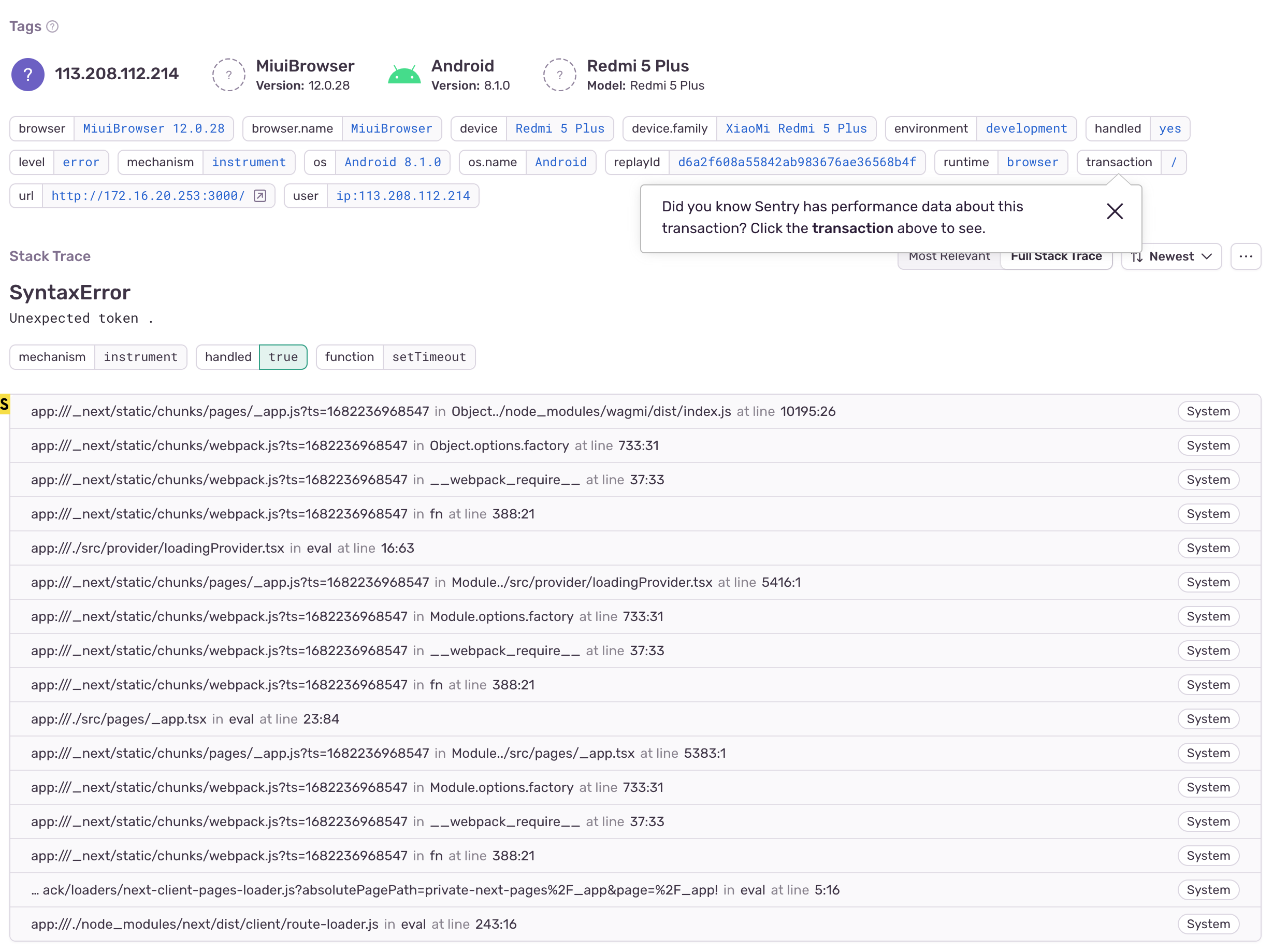 Unexpected token . · Issue #2259 · wevm/wagmi · GitHub