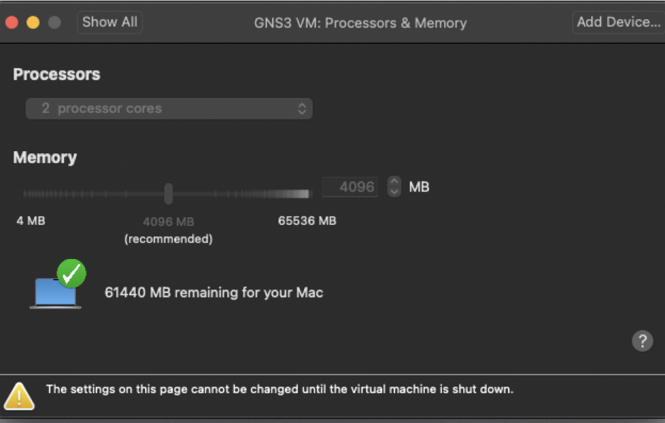 GNS3 VM on VMware Fusion tech preview for M1 · GNS3 gns3-gui · Discussion #3261 · GitHub