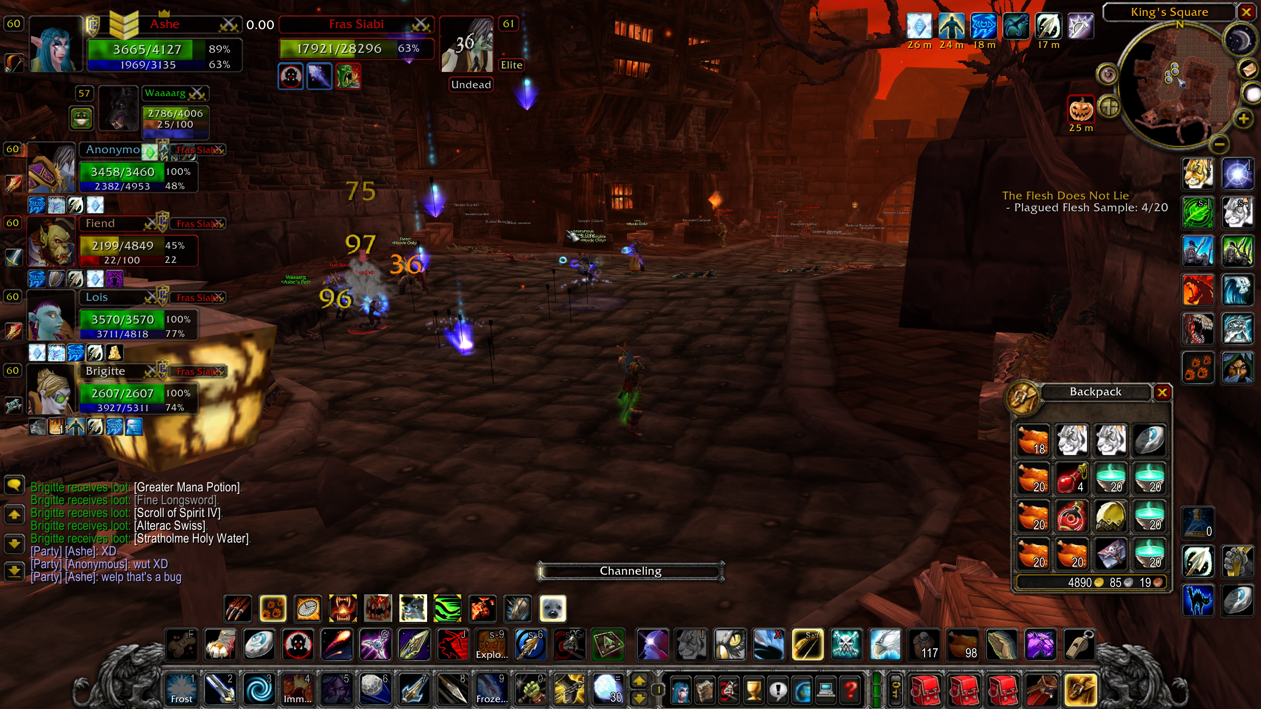 Double spawned Fras Siabi · Issue #472 · Wall-core/Everlook-Bugtracker · GitHub