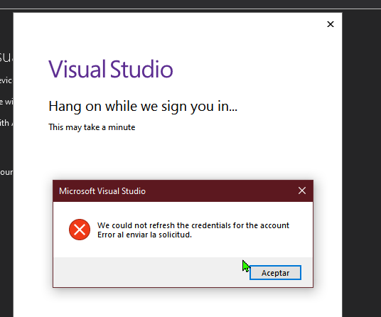 Not able to sign in to Visual studio with github signin · Issue #2538 ...