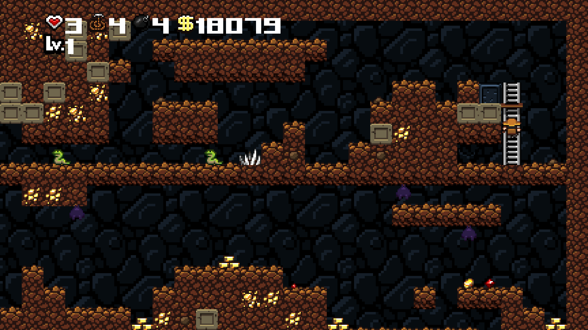 GitHub - RCTd/Spelunky