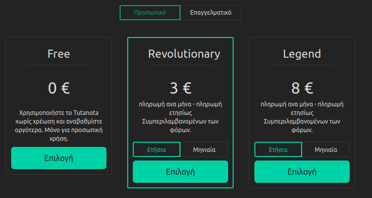 Plan Options Boxes Are Not Expanded To The Same Height · Issue 6087 · Tutaotutanota · Github 