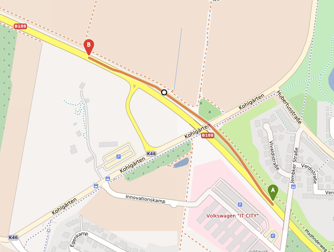 Routing Leaves Highway Unnecessarily · Issue 506 · Giscience Openrouteservice · Github