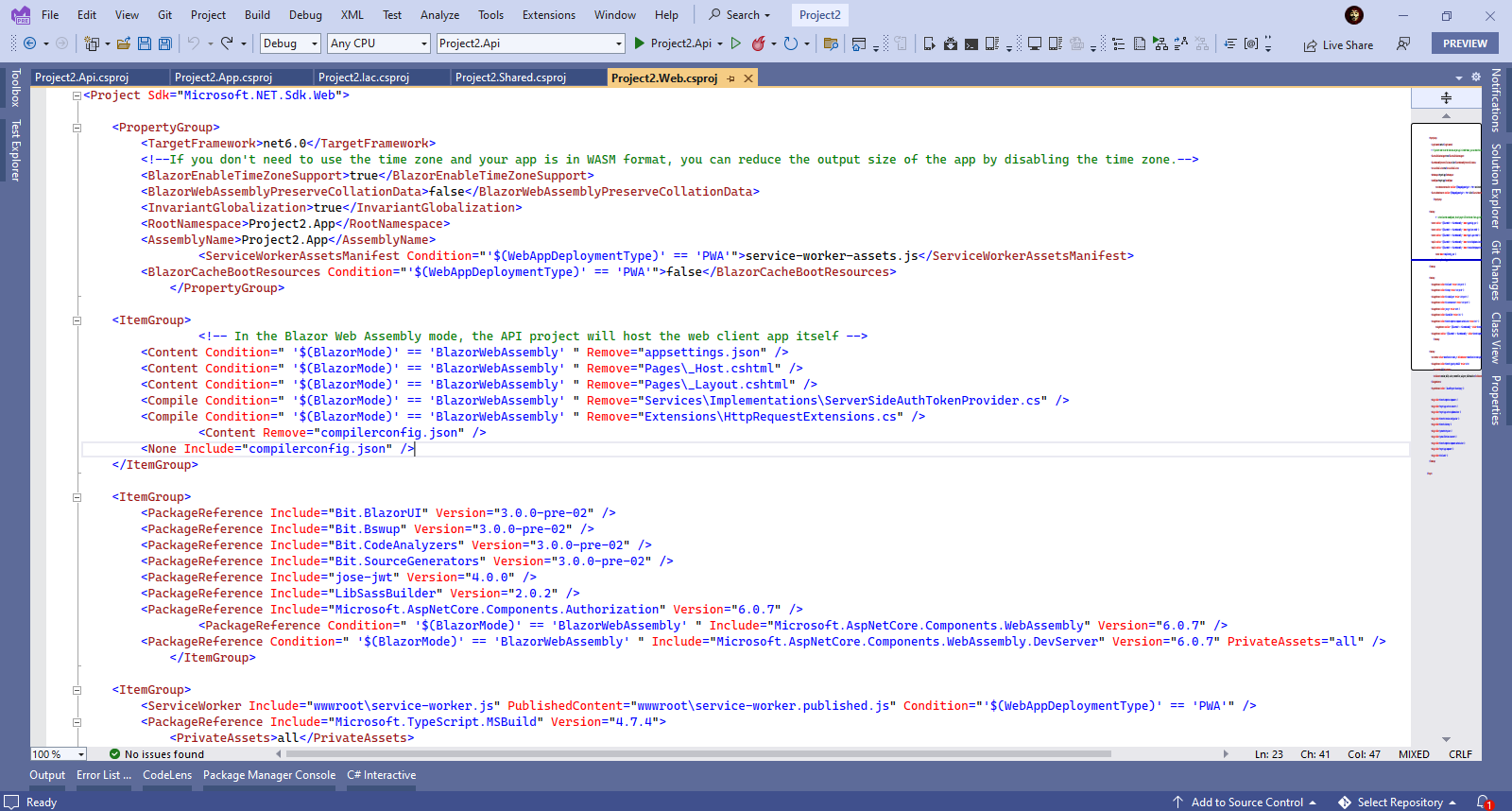 Code formatting is incorrect in `Bit.ToDoTemplate` project · Issue #2923 · bitfoundation ...