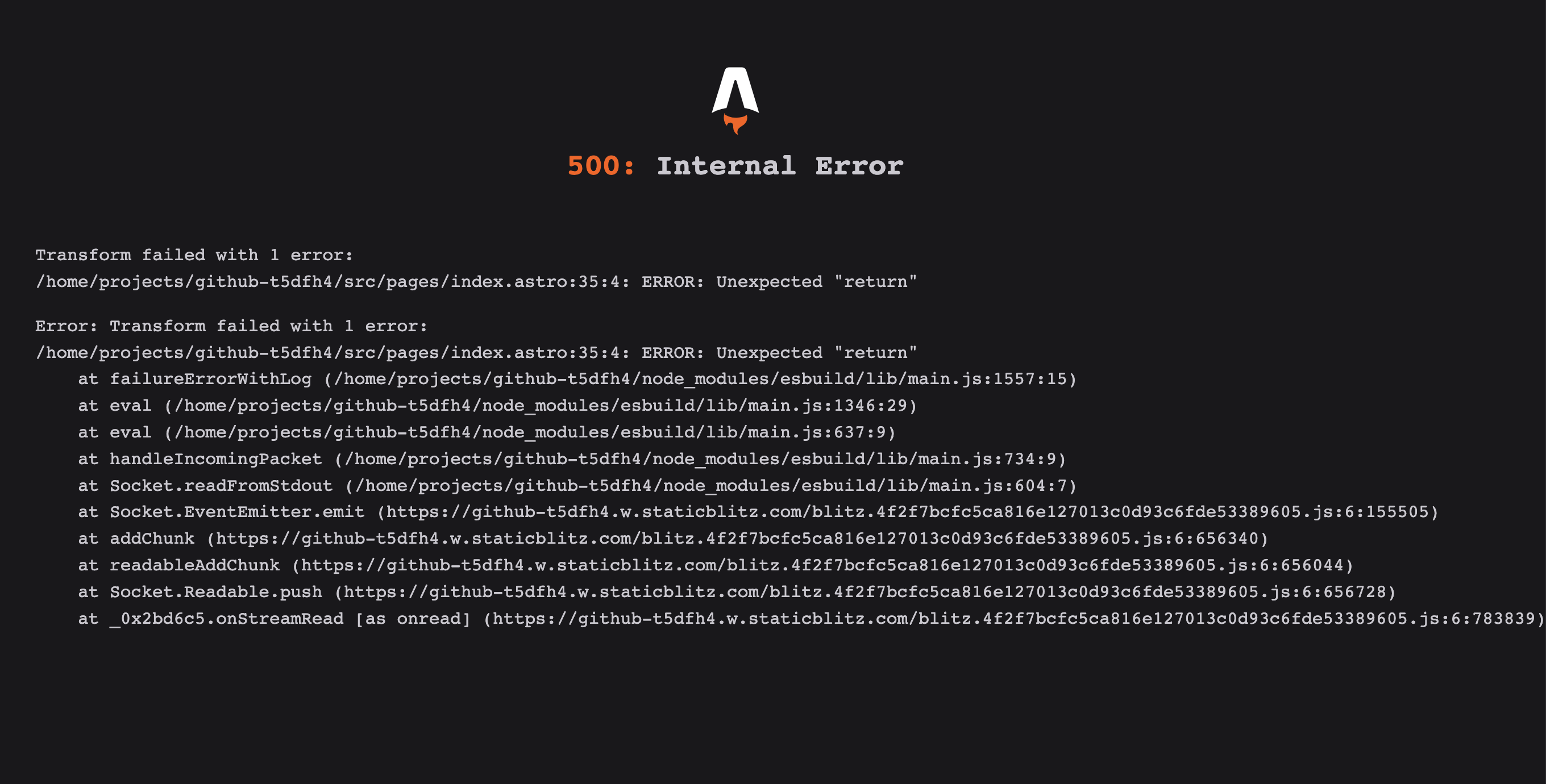 🐛 BUG: Returning HTML element from if-else block causes error · Issue #3346 · withastro/astro ...