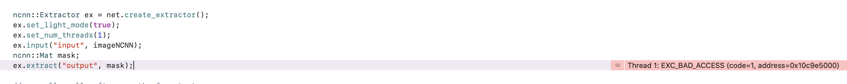 ncnn自己的分割能跑通benchmark，但无法跑通实测 · Issue #1809 · Tencent/ncnn · GitHub