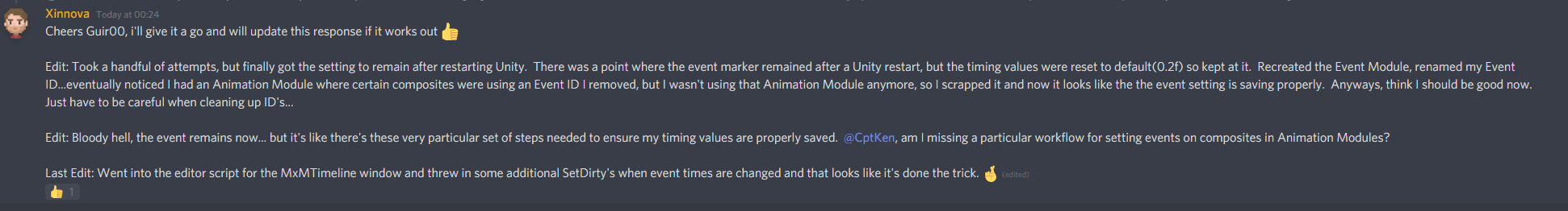 Event timing not saving properly in MxMTimeline · Issue #101 · Avindr/MxM-IssueTracking · GitHub